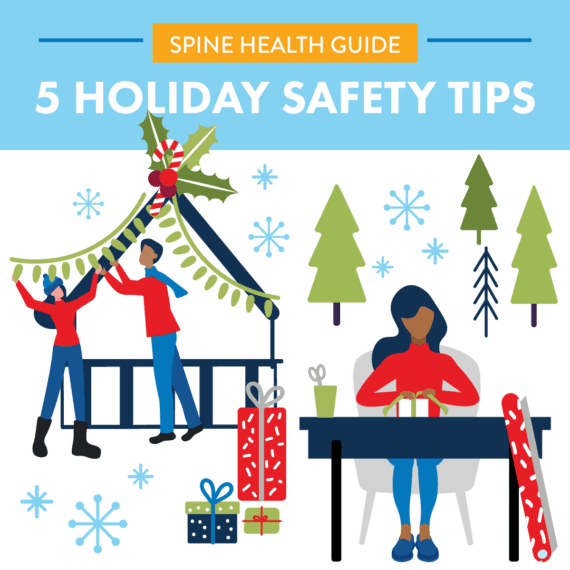 National Spine Health Foundation | 5 Holiday Safety Tips