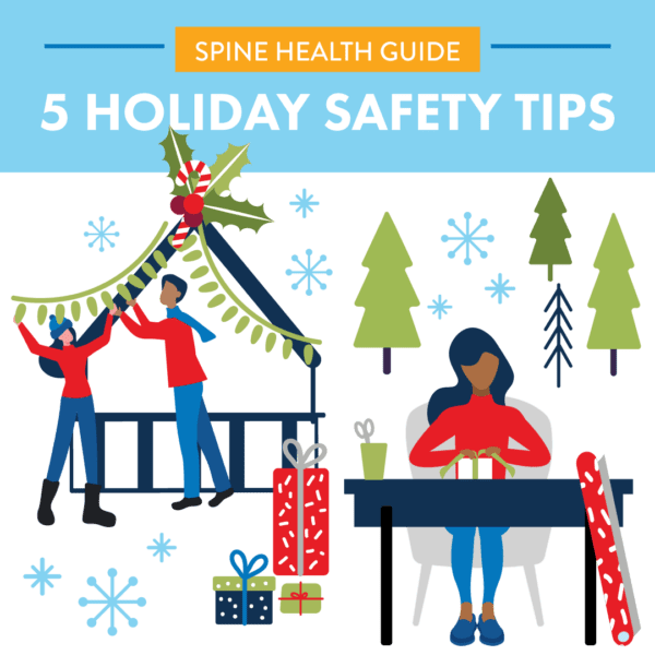 National Spine Health Foundation | 5 Holiday Safety Tips