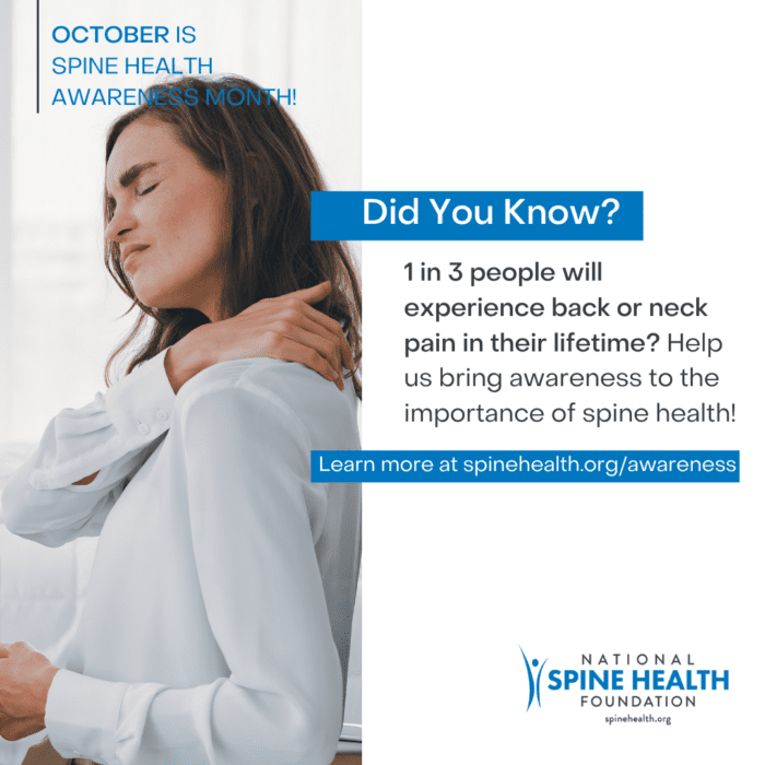Social Media Toolkit: Spine Health Awareness Month | National Spine ...