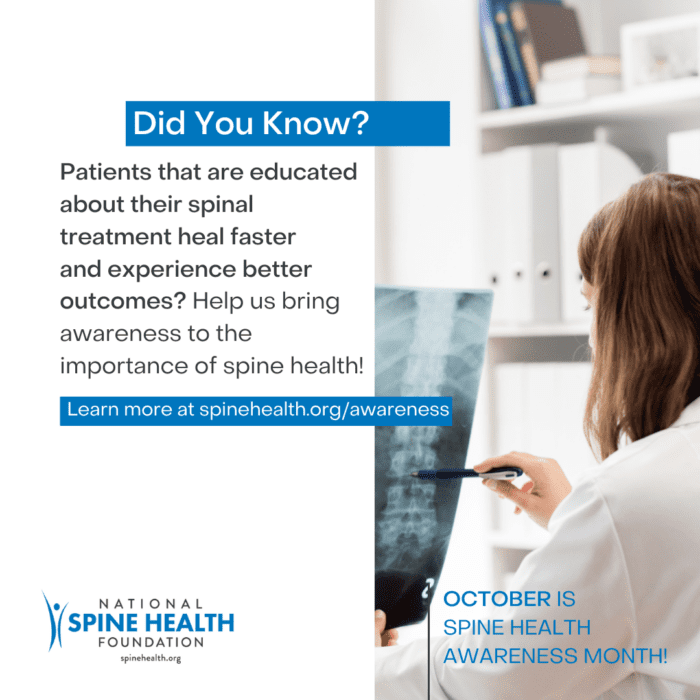 Social Media Toolkit: Spine Health Awareness Month | National Spine ...