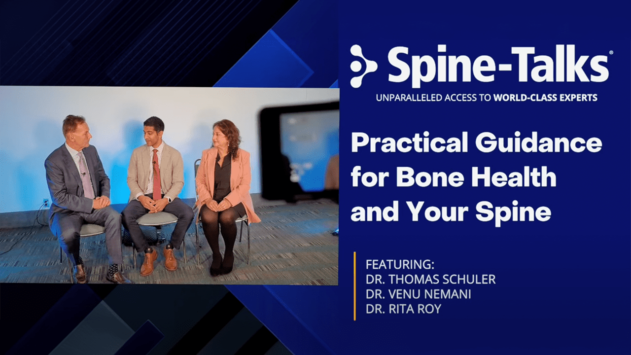 Practical Guidance for Bone Health and Your Spine | National Spine ...