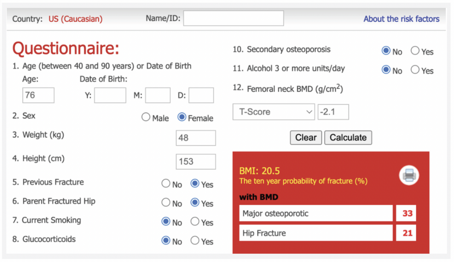 Bone Health Assessment | National Spine Health Foundation