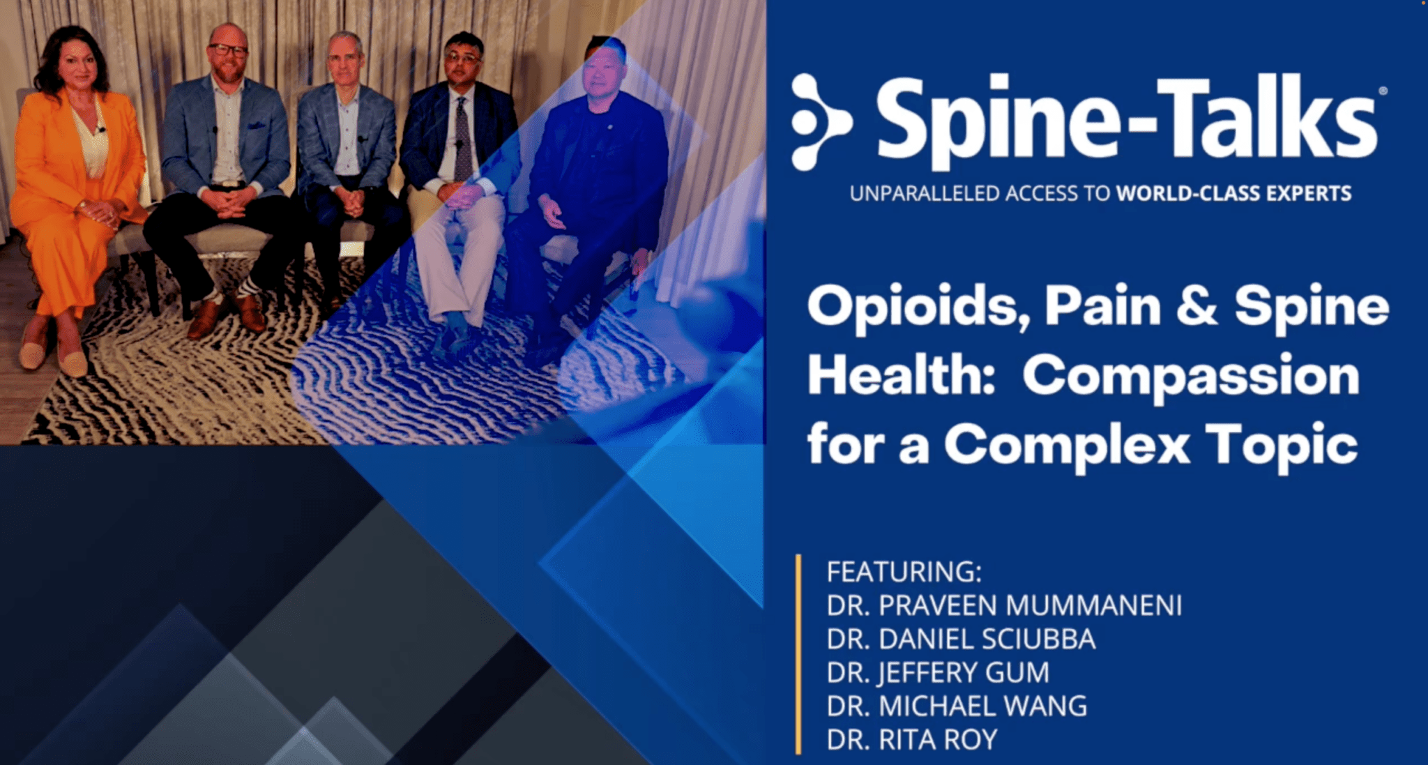 Opioids, Pain & Spine Health: Compassion for a Complex Topic | National ...