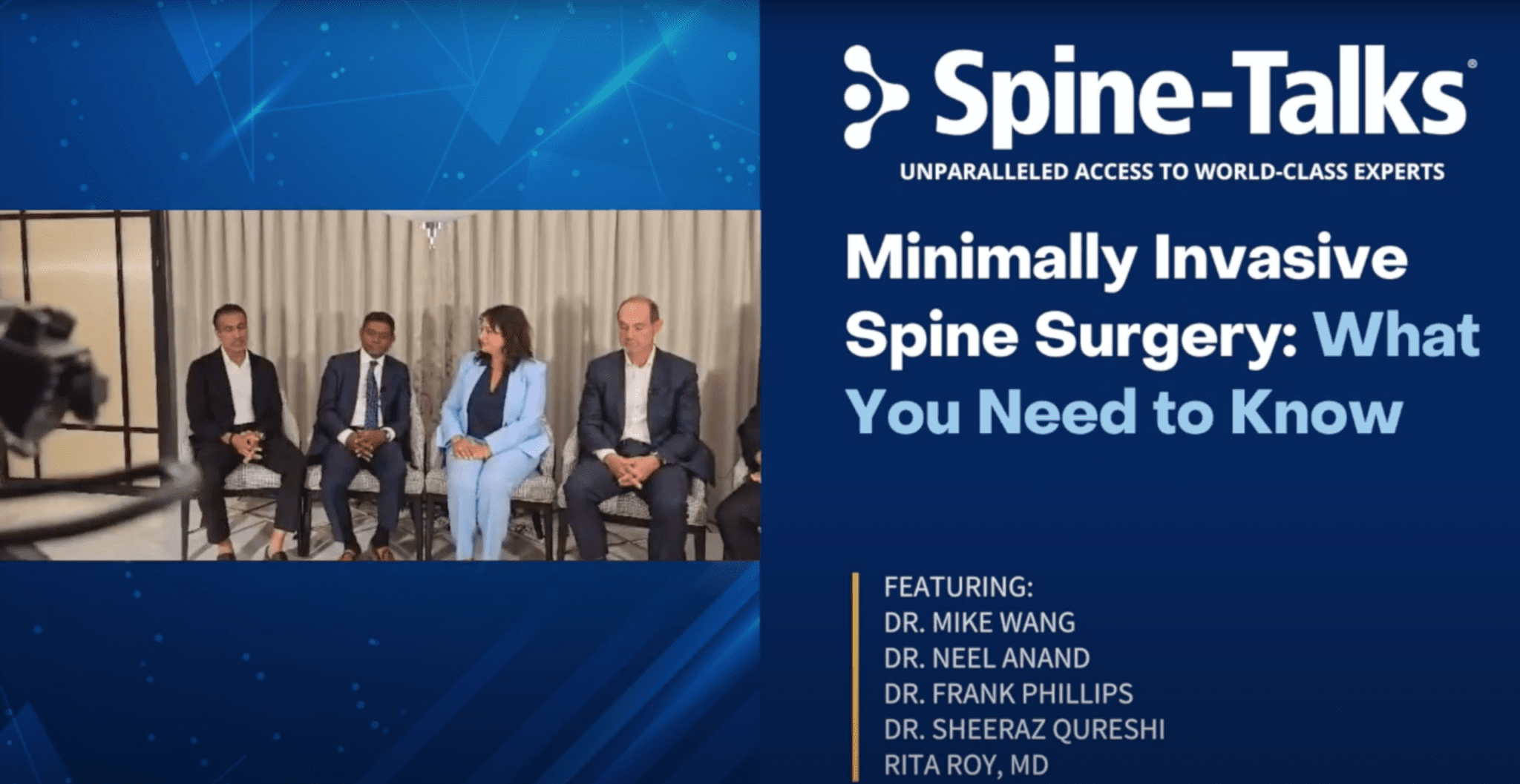 Minimally Invasive Spine Surgery: What You Need to Know | National ...