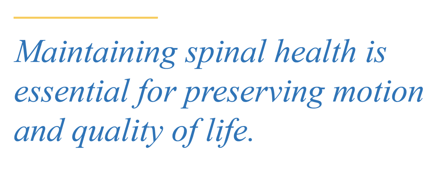 Common Conditions That Hinder Spinal Motion | National Spine Health ...