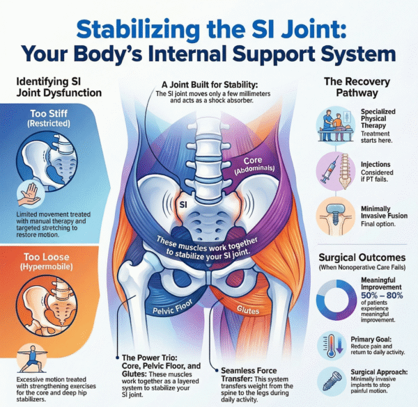 Understanding Sacroiliac (SI) Joint Pain: Causes, Treatment, and When ...